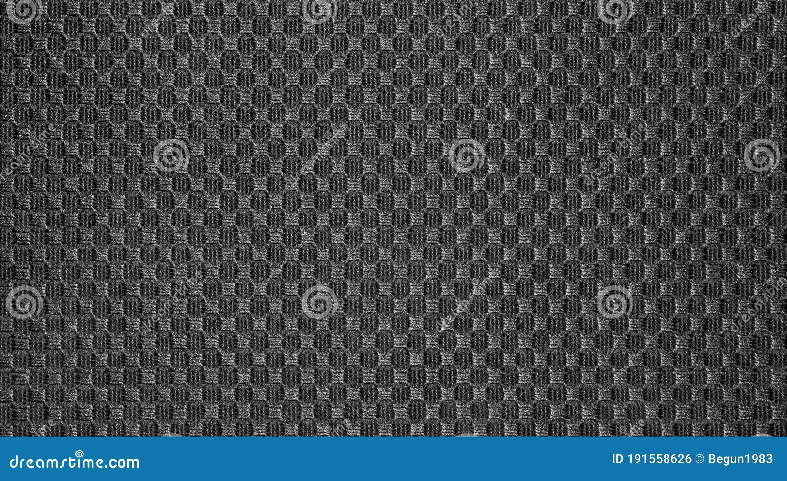 Texture of Black Fabric Embroidered in a Checkerboard Pattern. Stock ...