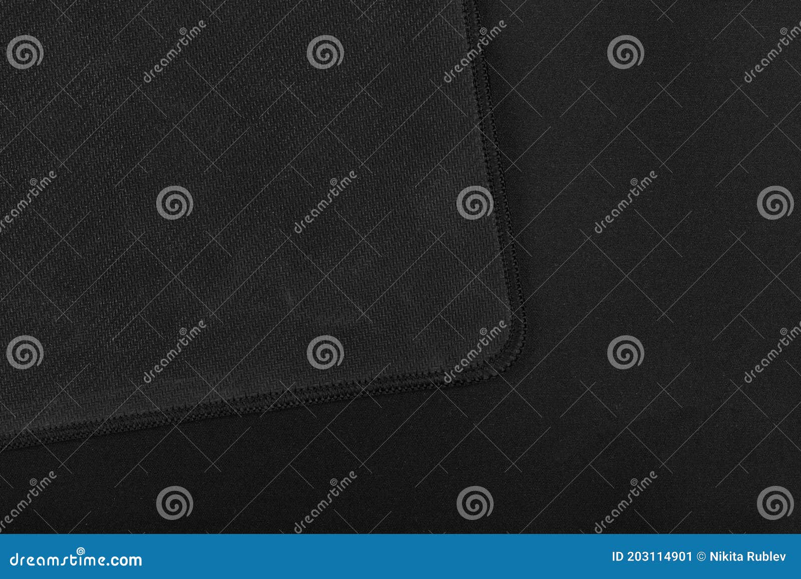 Texture of Black Fabric Gaming Mouse Pad Closeup Stock Image - Image of ...