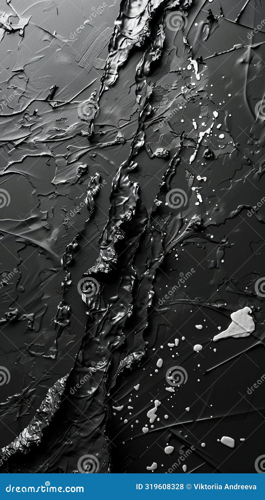 Texture of Black Resin or Black Wall with White Elements Stock ...