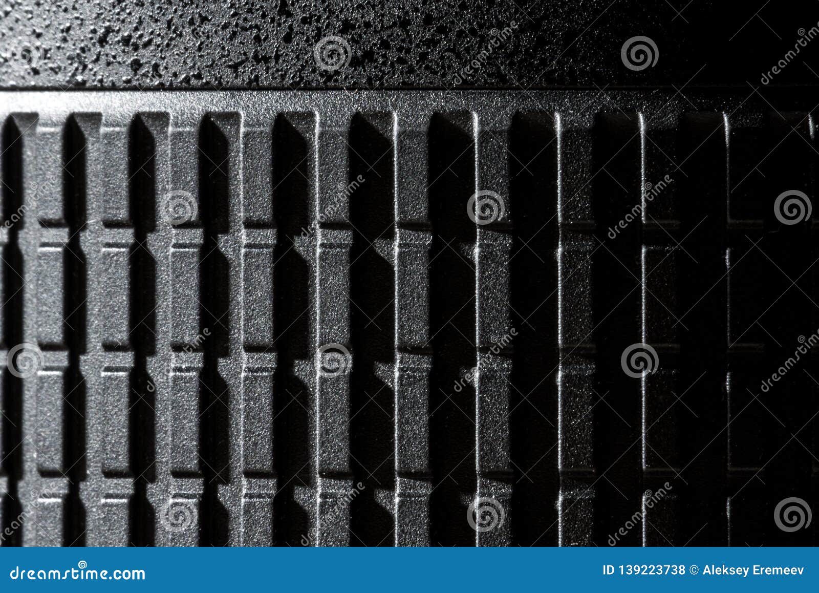 Texture Black Rubber or Plastic Lines on the Whole Frame Stock Photo ...