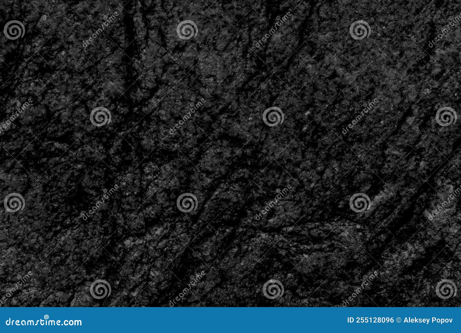 Texture of Black Stone Rock. Stock Photo - Image of nature, empty ...