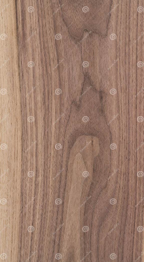 Texture of Black Walnut Solid Board Untreated Stock Image - Image of ...
