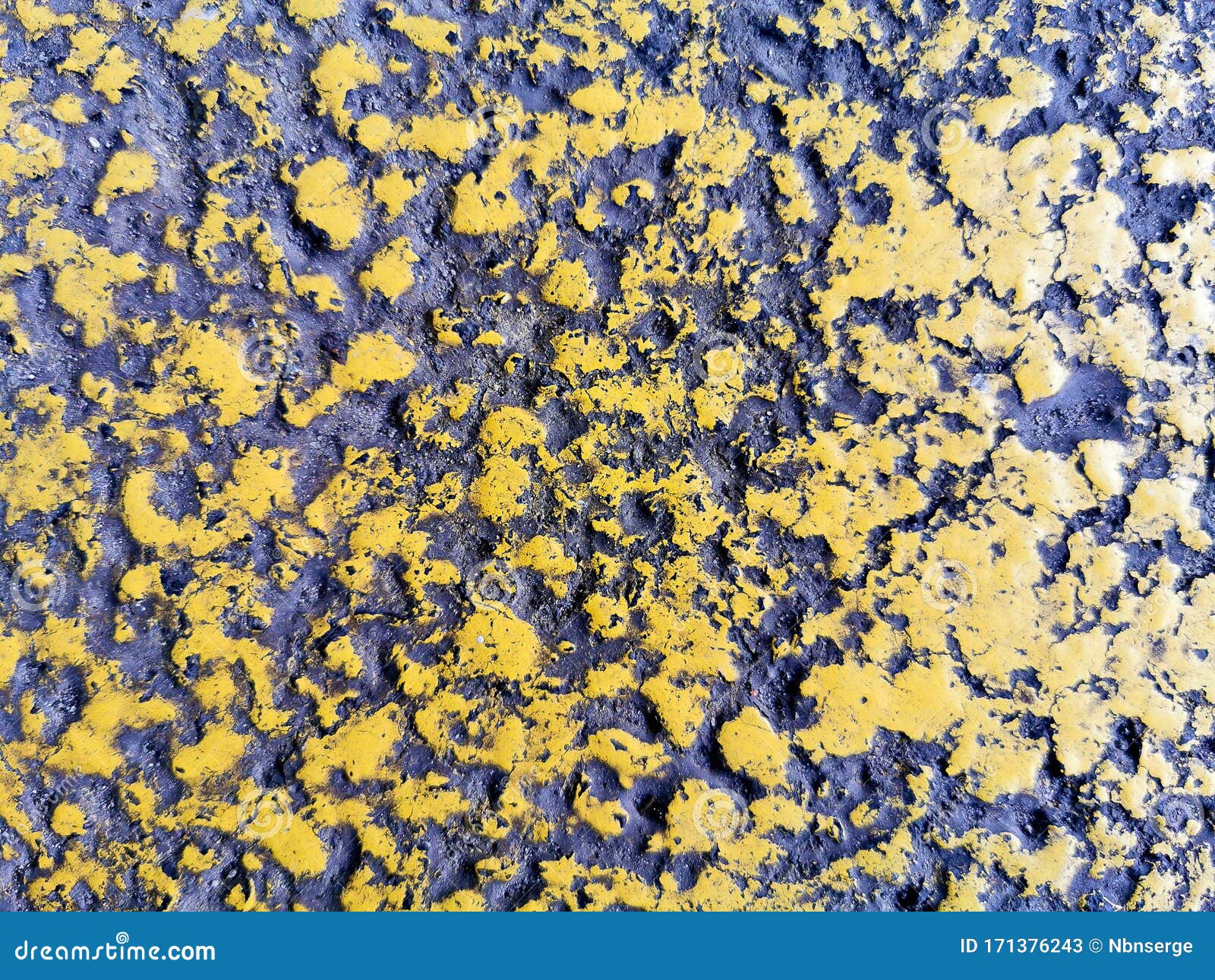 Texture of Black and Yellow Asphalt for Design, Background or Wallpaper ...