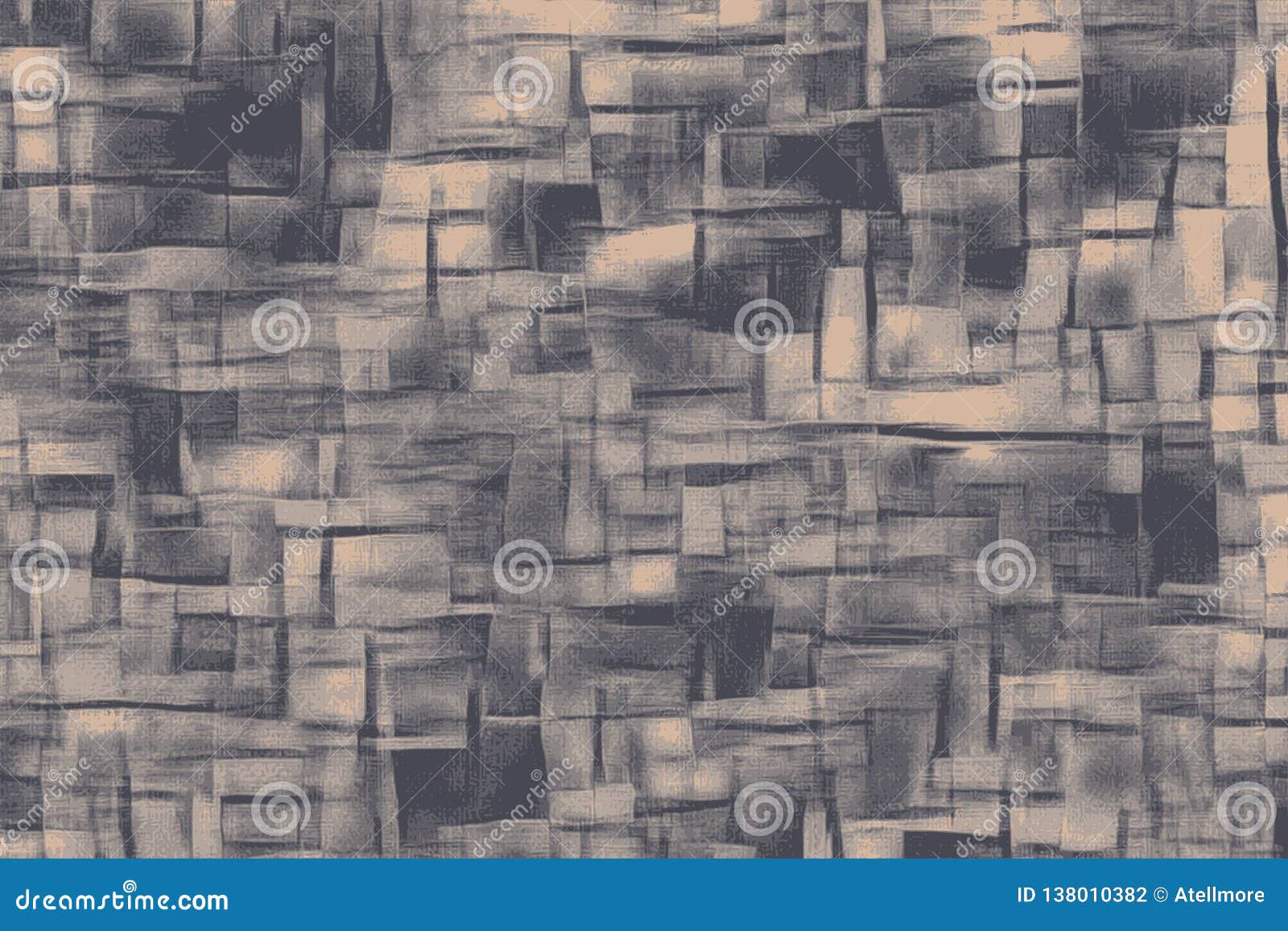 Texture of a Blanket with Square Disorganised Patterns Stock ...