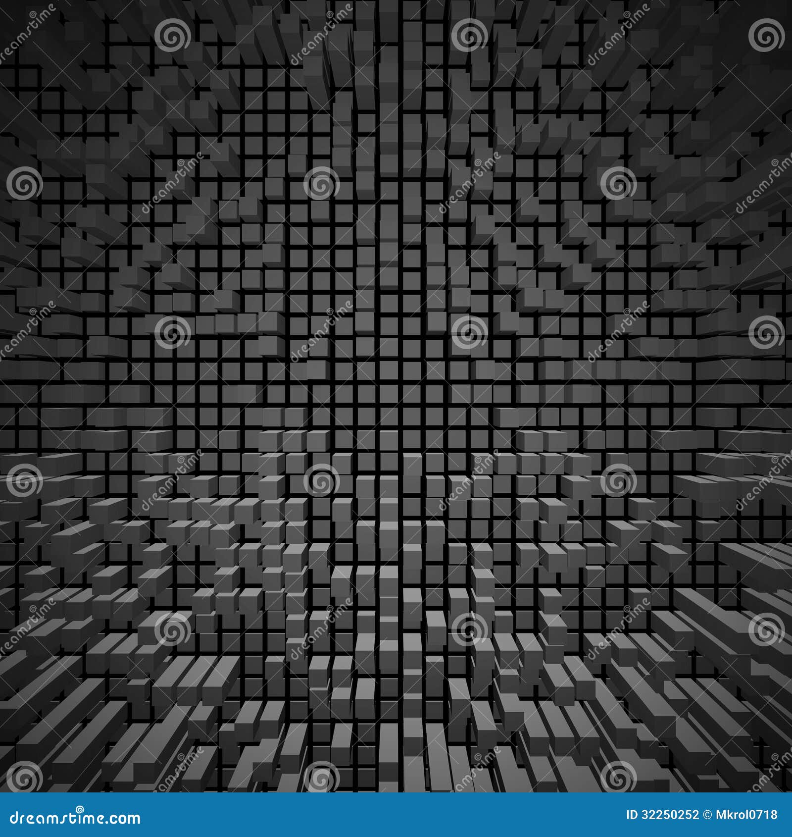 Texture of Blocks on a Color Background Stock Illustration ...