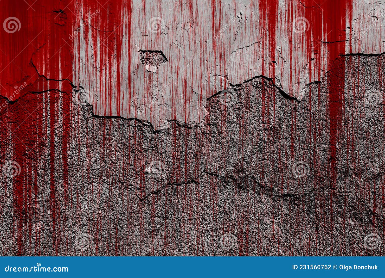 Bloody concrete wall stock photo. Image of gray, idea - 231560762