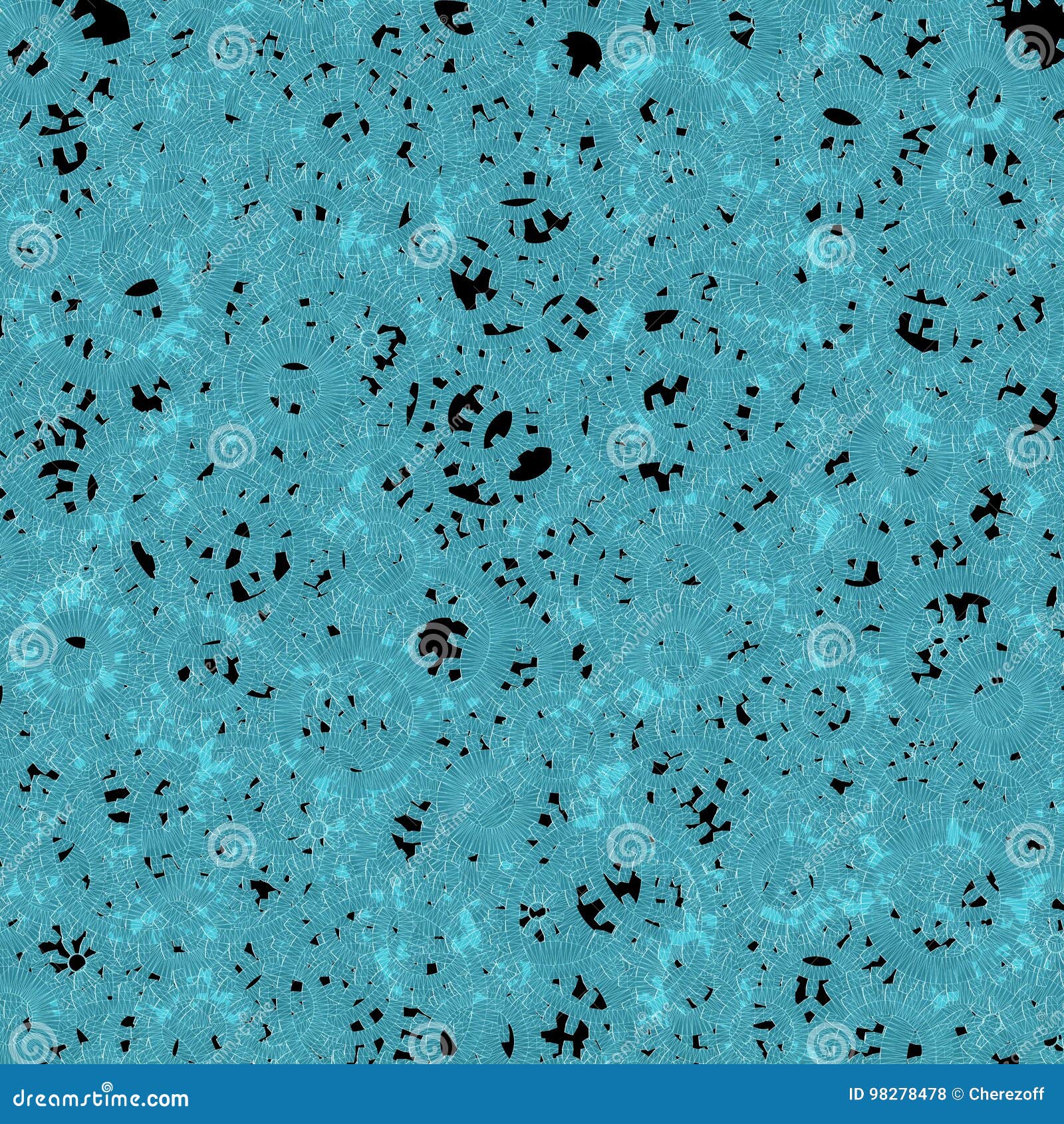 Texture of Blue Abstract Gear Wheels Stock Illustration - Illustration ...