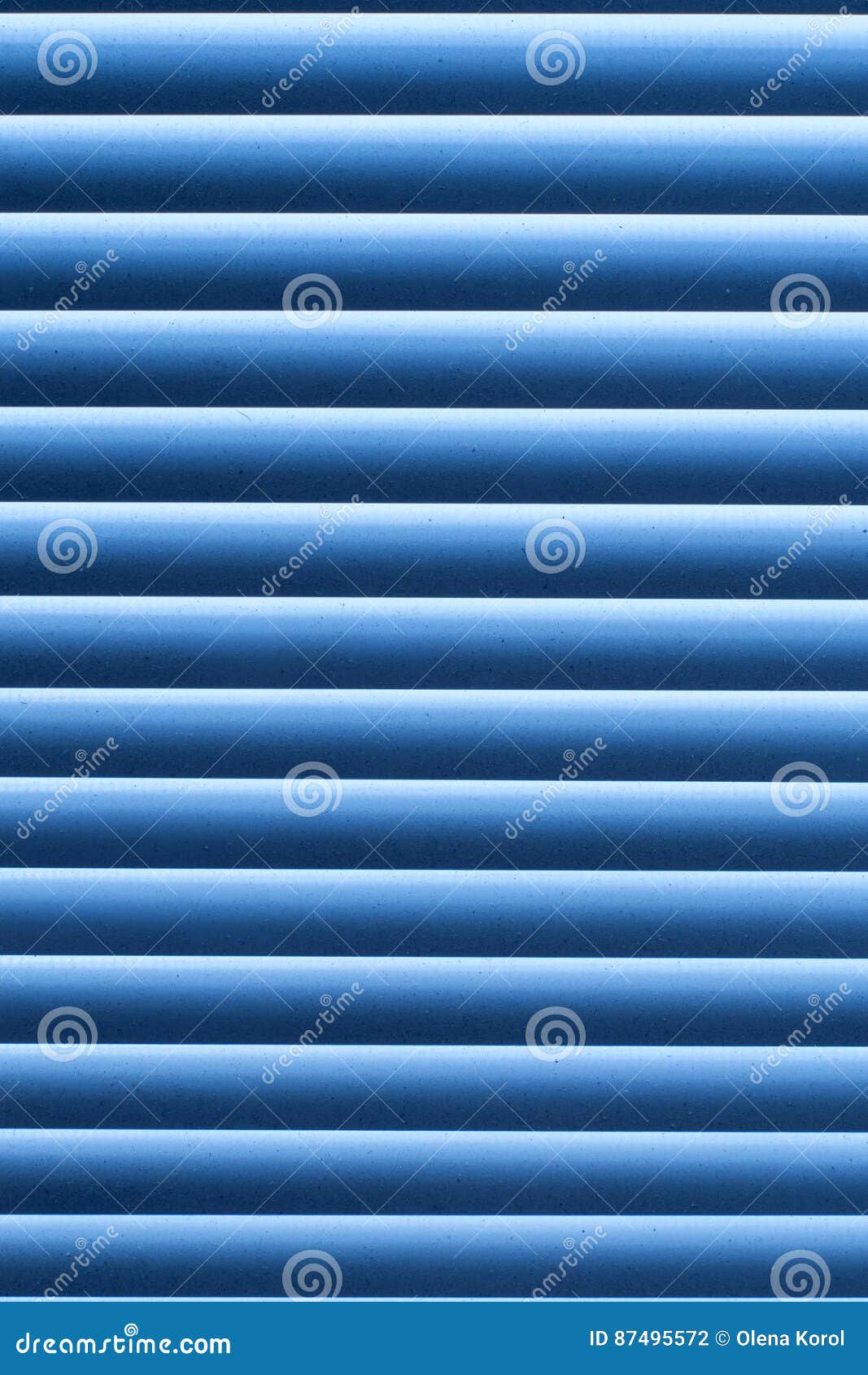 Texture Blue Abstract Striped Pattern. Blinds on the Window with the ...