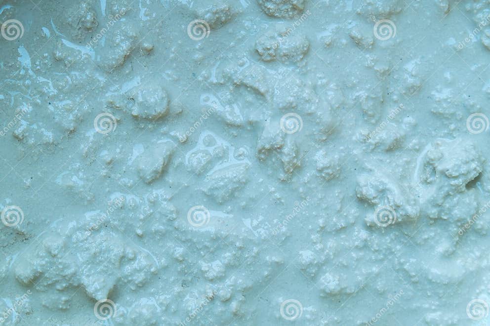 The Texture of Blue Clay in Water Stock Photo - Image of scrub, beauty ...