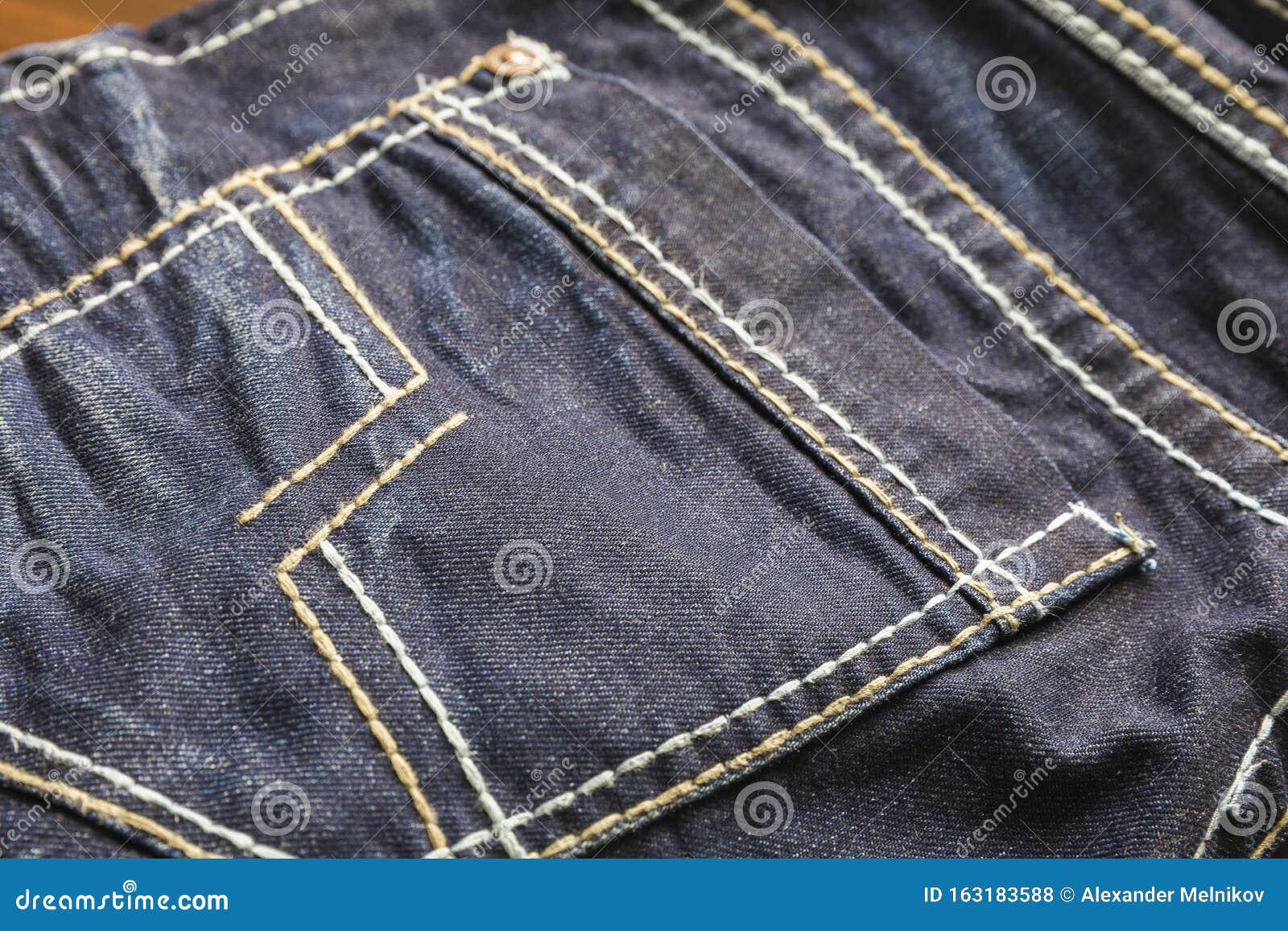 Texture of Blue Denim Pants Stock Photo - Image of empty, color: 163183588