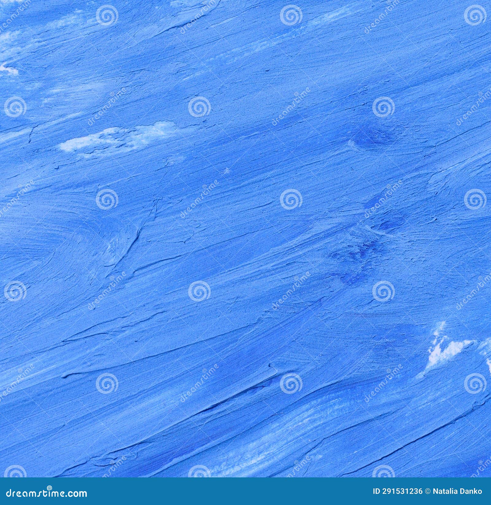 Texture of Blue Dried Acrylic Paint Stock Photo - Image of close ...