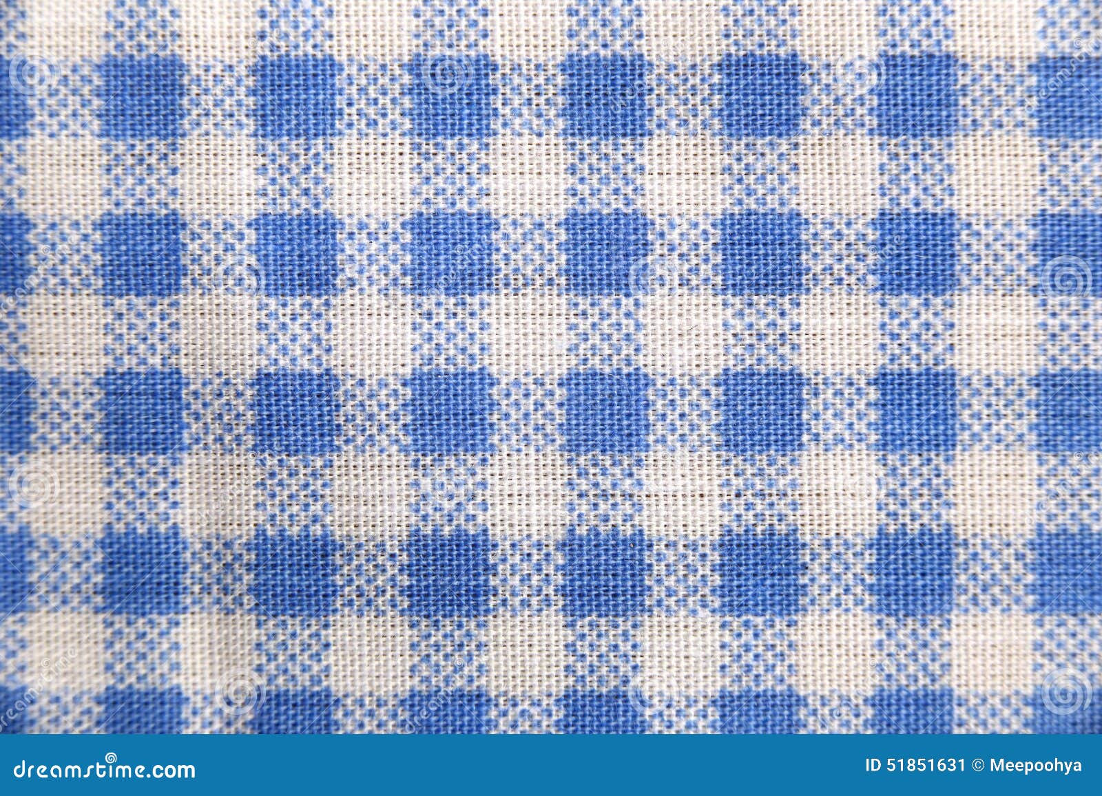 Texture Blue Fabric of Scots Pattern. Stock Image - Image of cloth ...