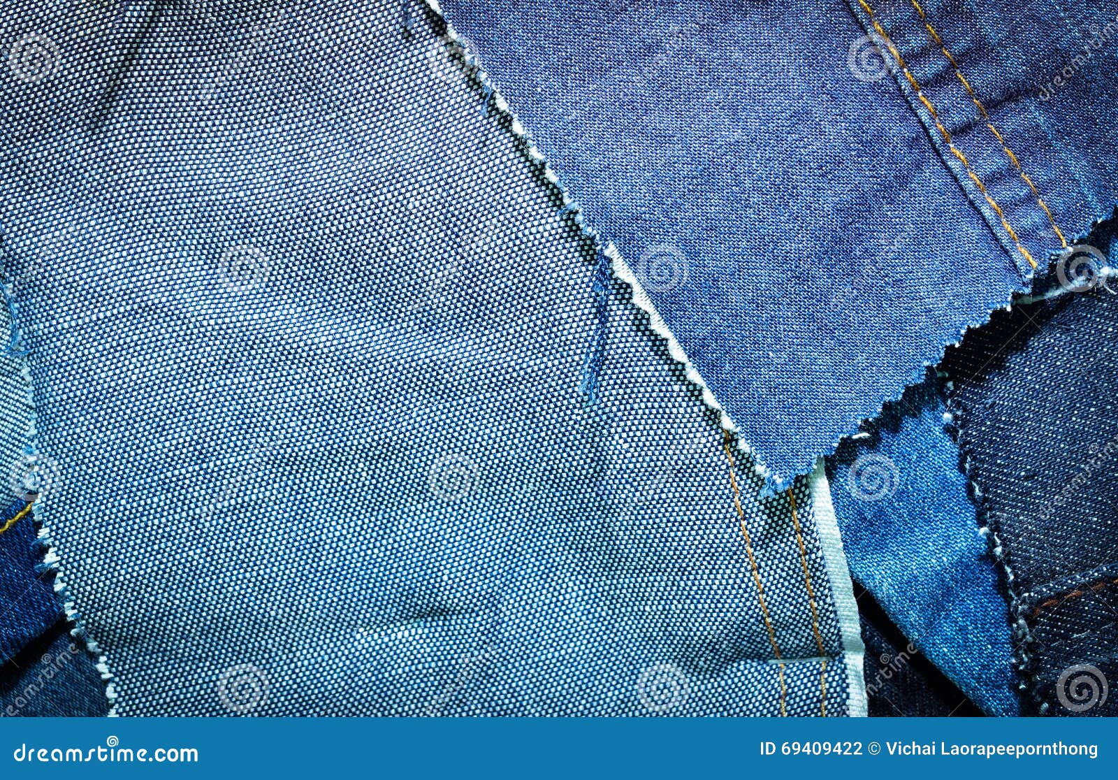 Texture of Blue Jeans Textile Stock Photo - Image of decoration, cloth ...