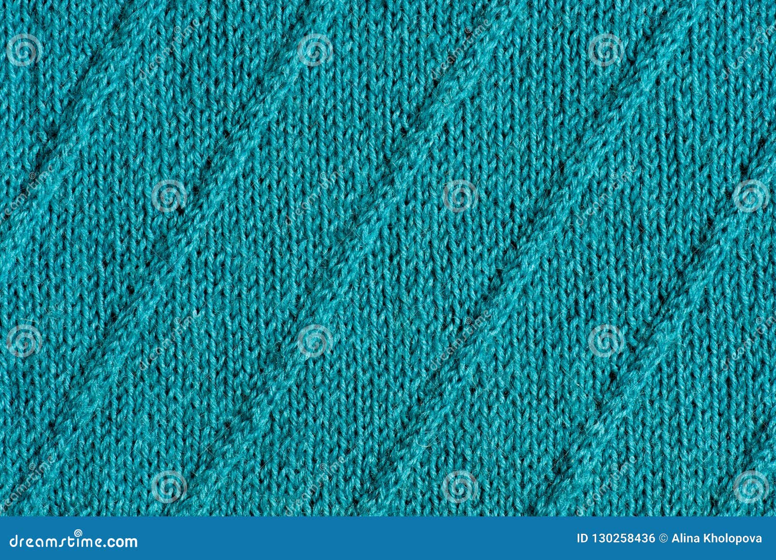 Texture of Blue Knitted Fabric Stock Photo - Image of casual, autumn ...
