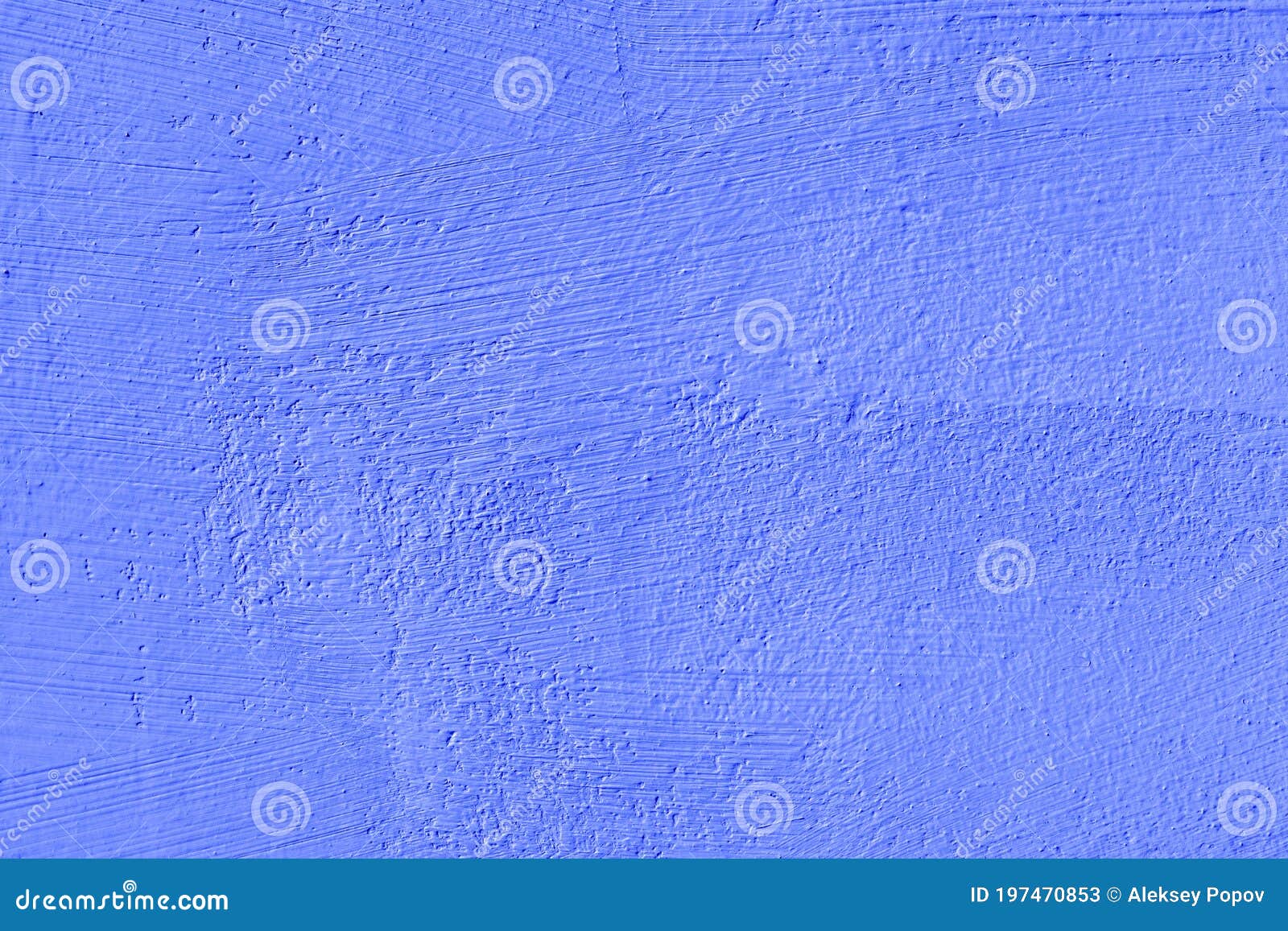 Texture of Blue Plaster. Interior of a Modern Loft Stock Image - Image ...