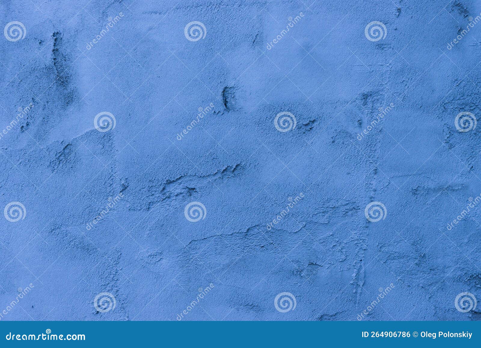 Texture of a Blue Putty Wal. Stock Photo - Image of color, vintage ...