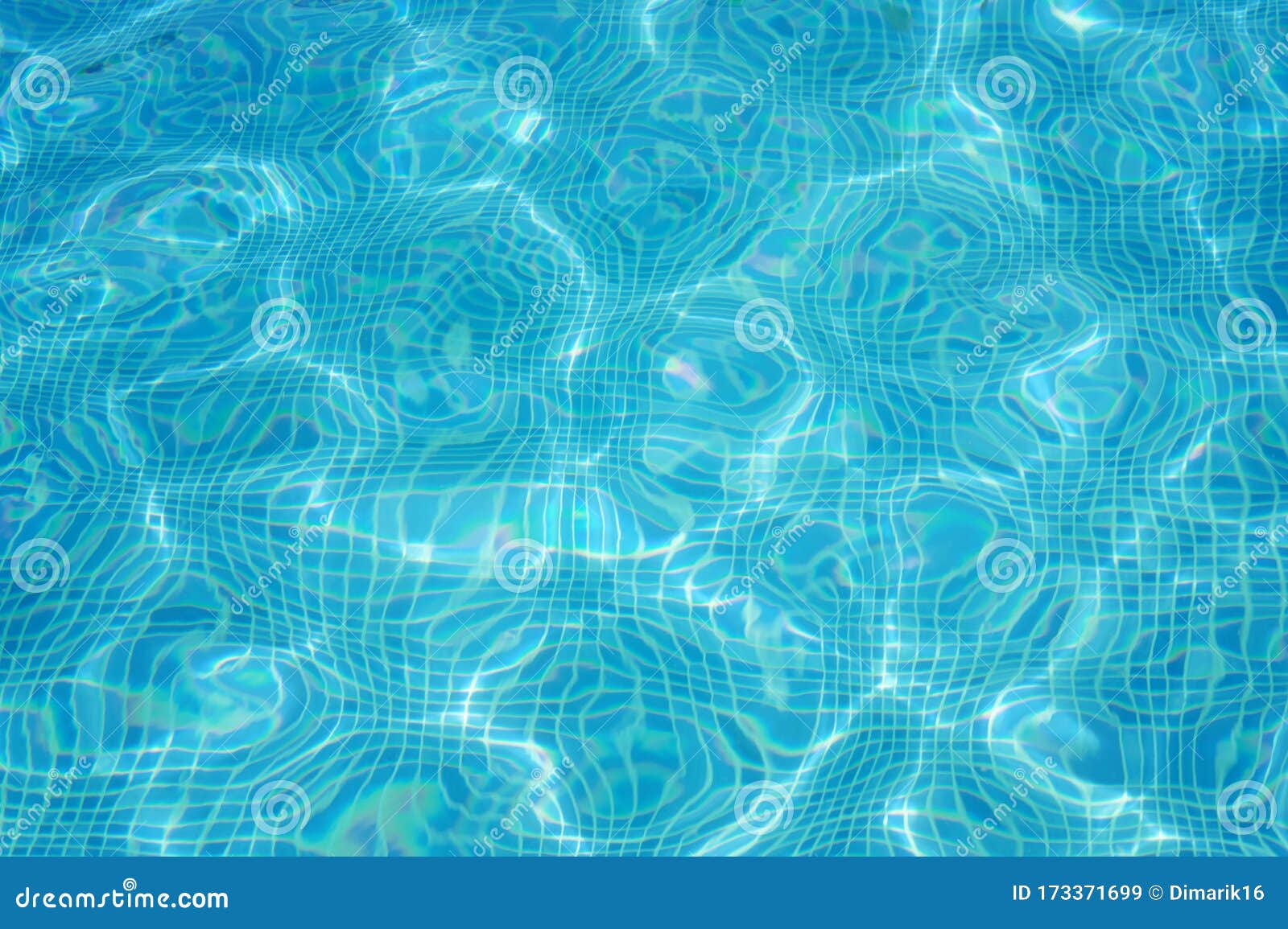 Texture of Blue Water in Swimming Pool Stock Image - Image of mosaic ...