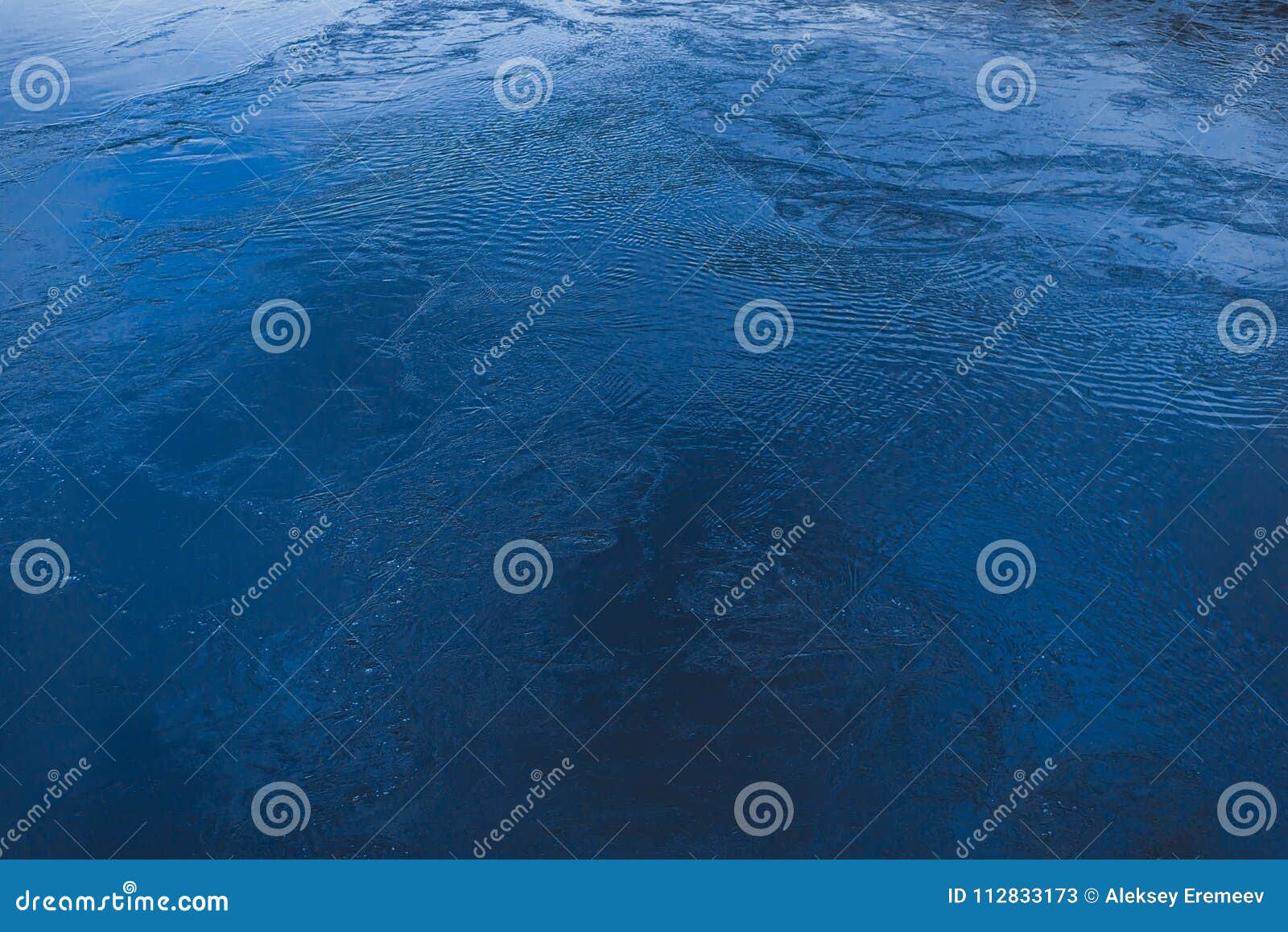 Texture of Blue Water on the Whole Frame Stock Image - Image of beach ...