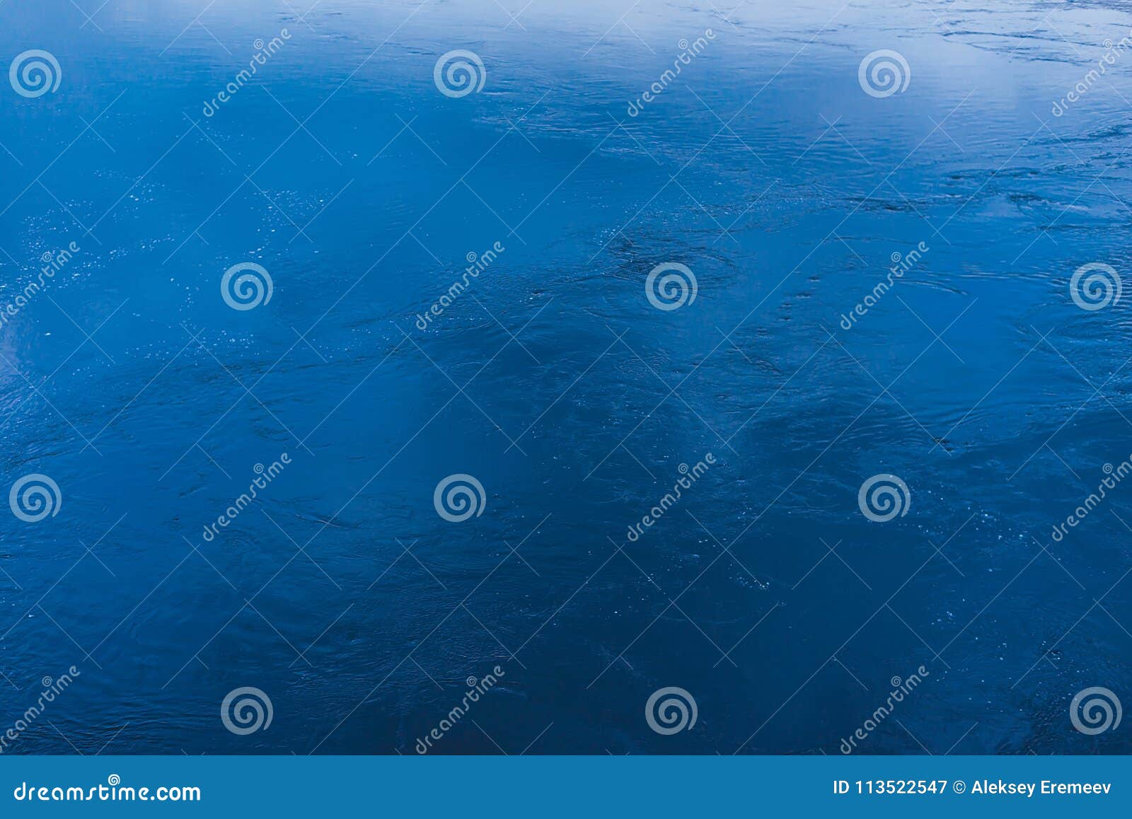Texture of Blue Water on the Whole Frame Stock Image - Image of blue ...