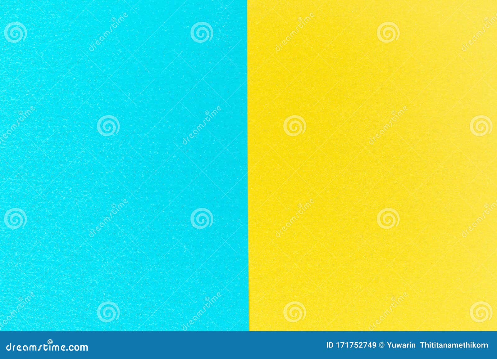 Details of a Blue and Yellow Paper for Background. Stock Image - Image ...