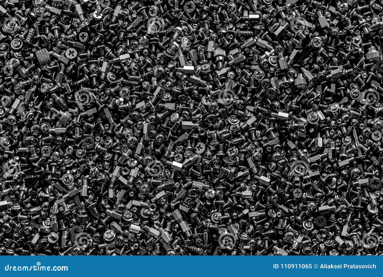 Texture of Bolts Black and White Stock Image - Image of bolts, textured ...