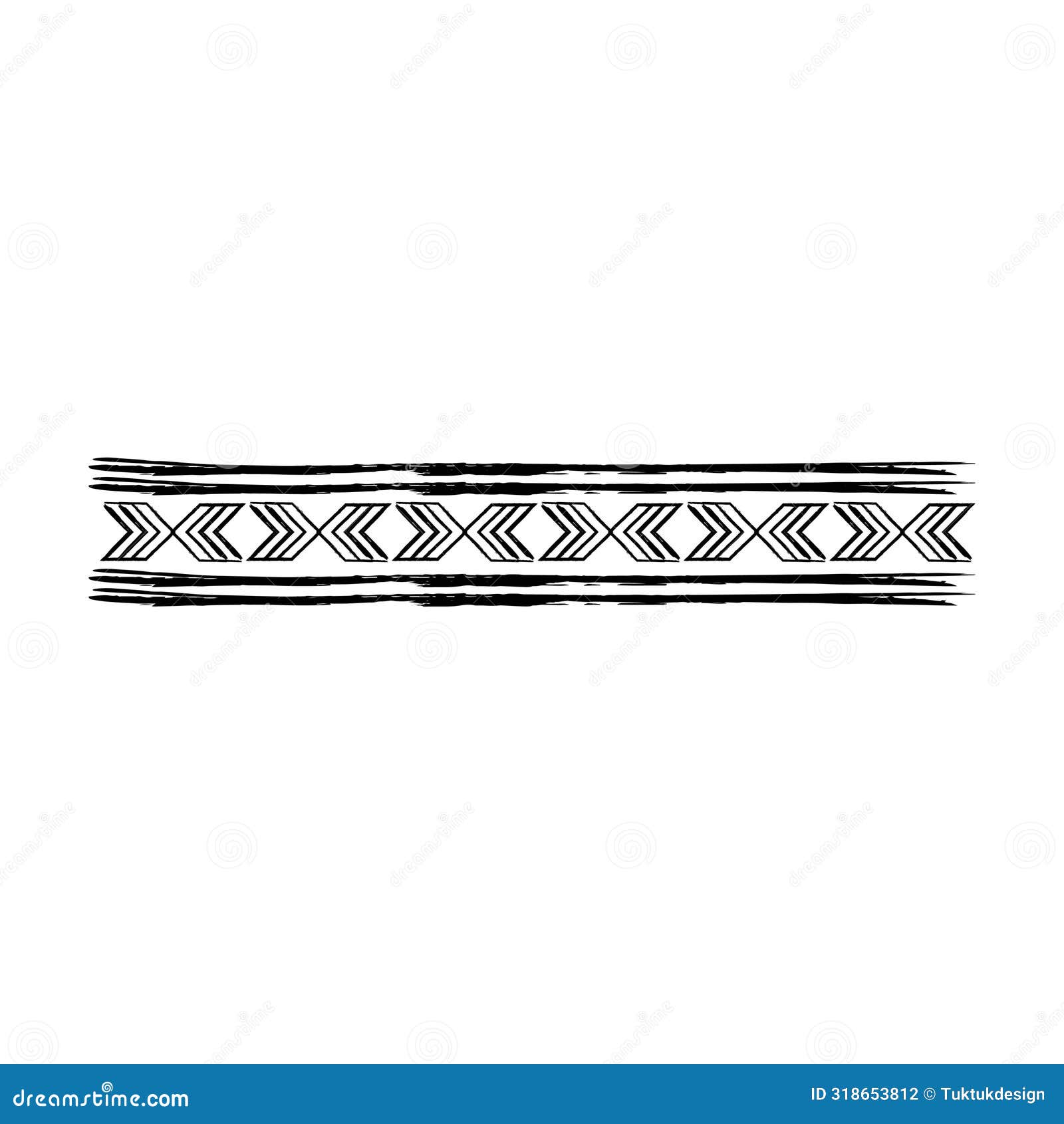 Texture Border Abstract Frame Divider, Horizontal Line Vector Shape ...