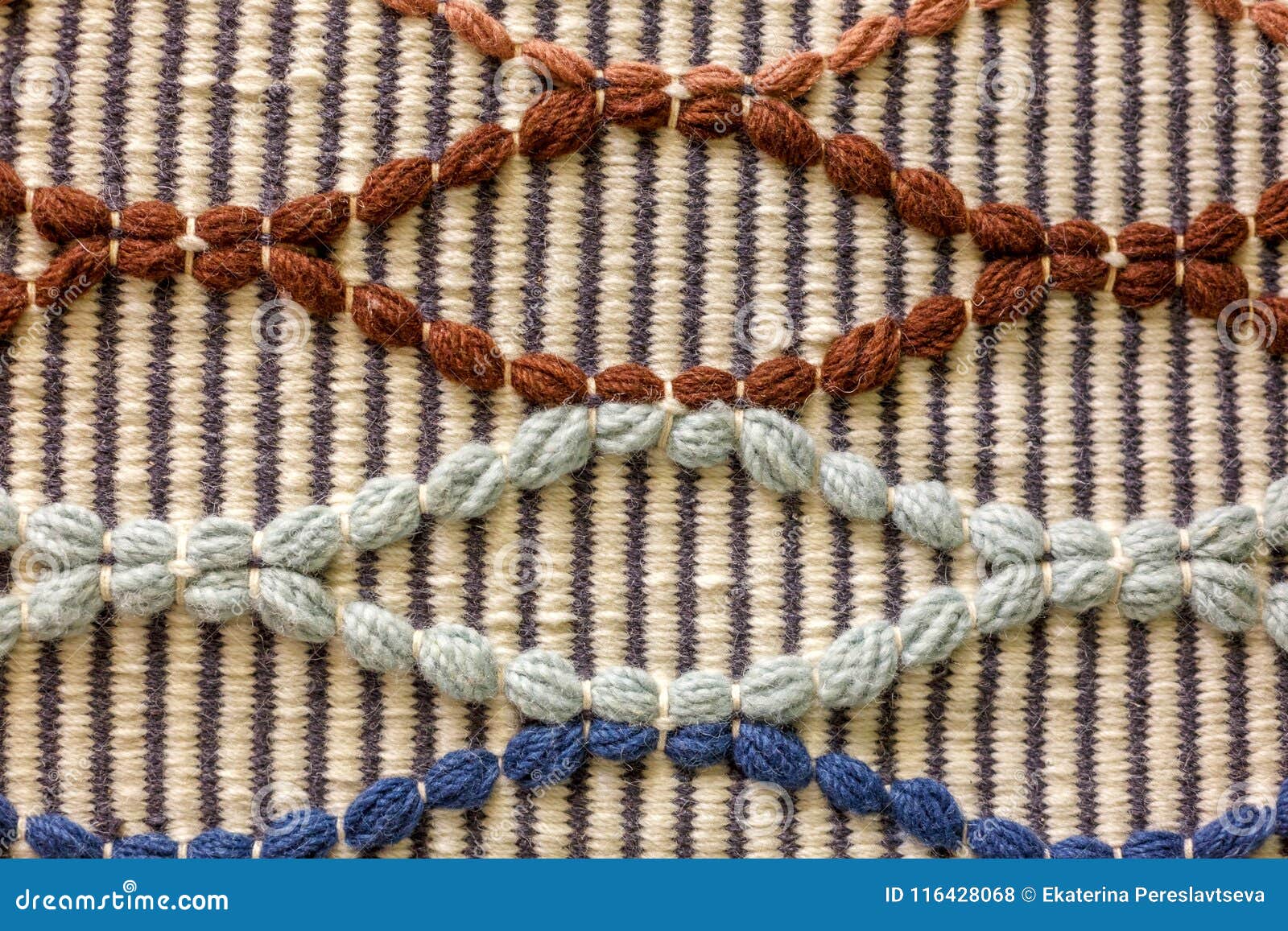 The texture of braided rug stock photo. Image of ornament - 116428068