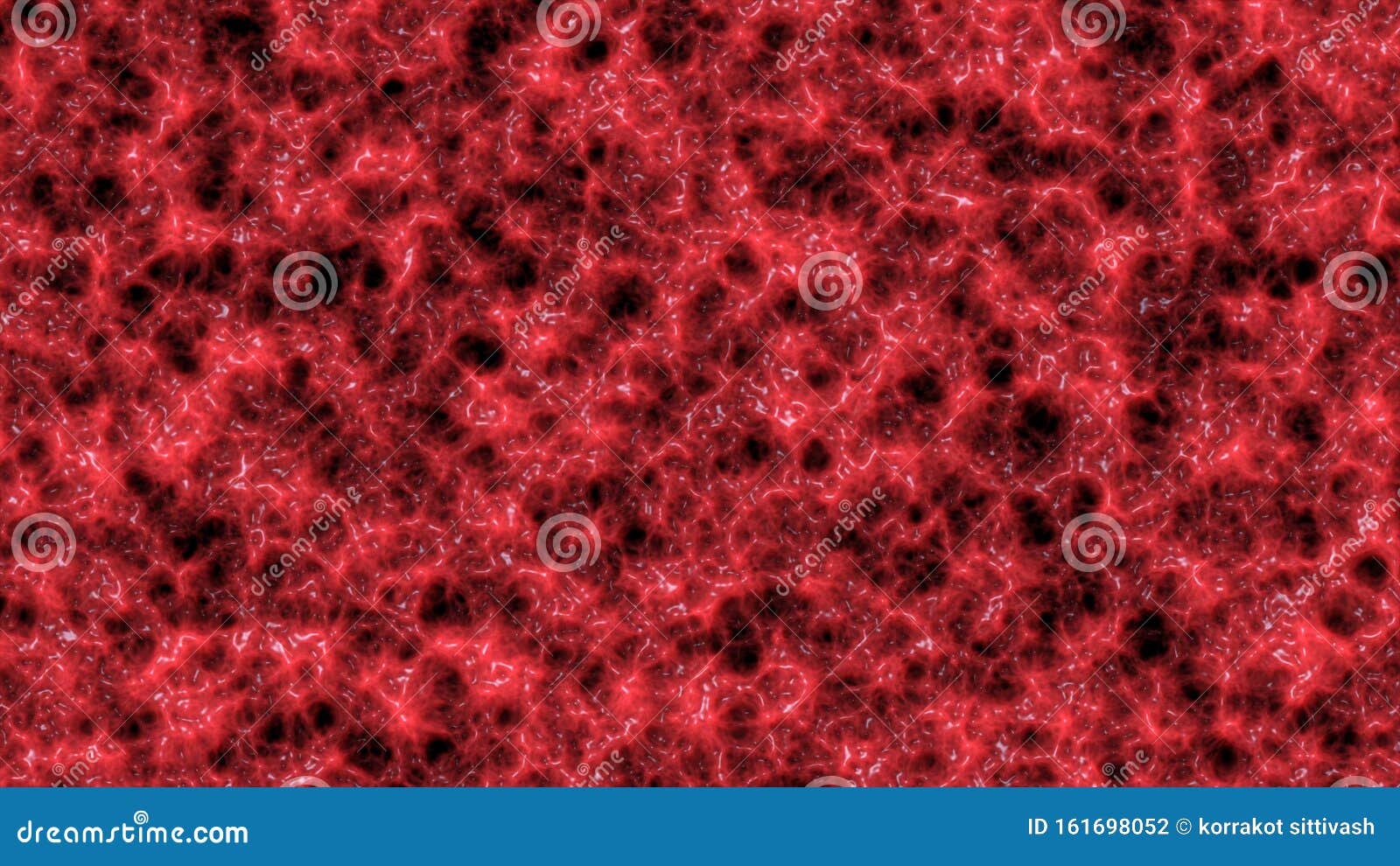Texture of Brain Tissue, Organic Surface and Blood Vessels, Animation ...