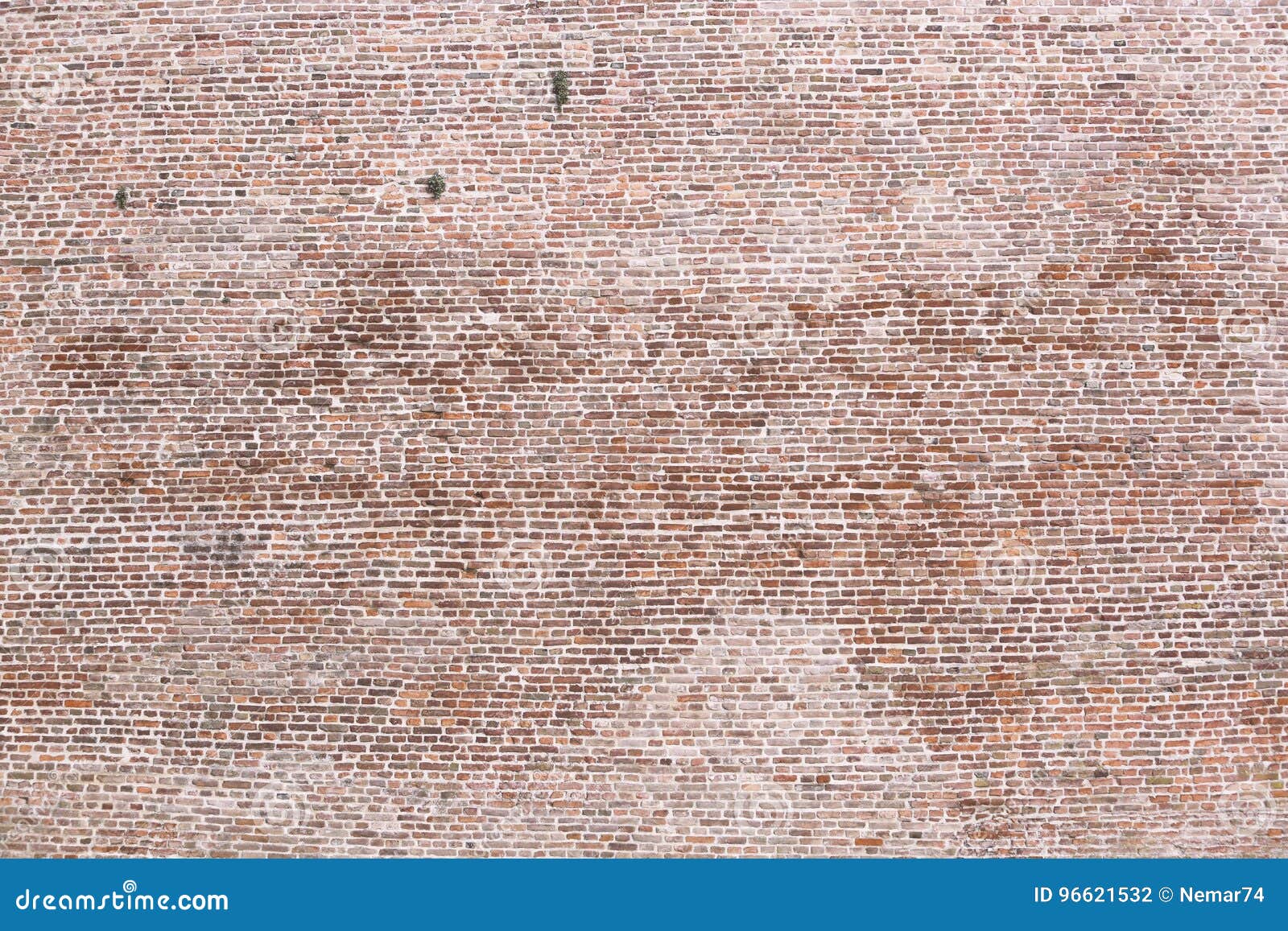 Texture of Brick Fortress Wall Stock Photo - Image of orange, grunge ...