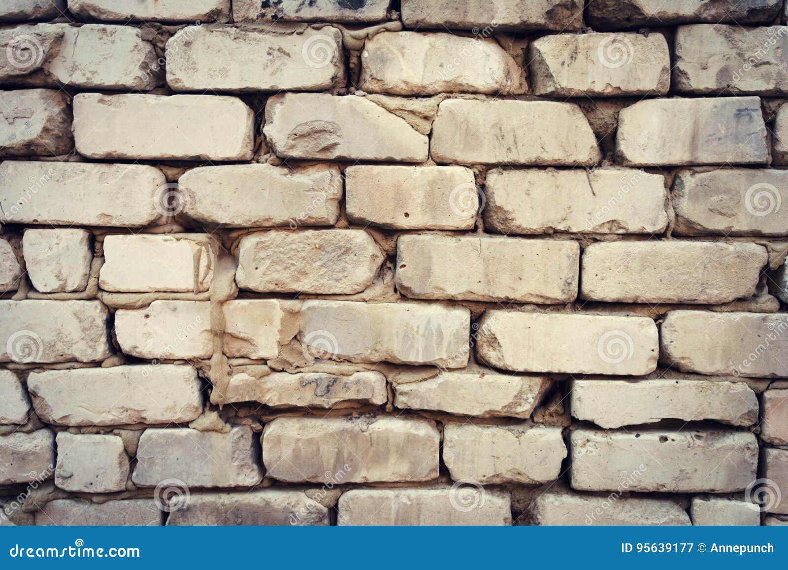 Texture of the Brickwork. Rectangular Brick Background Stock Image ...