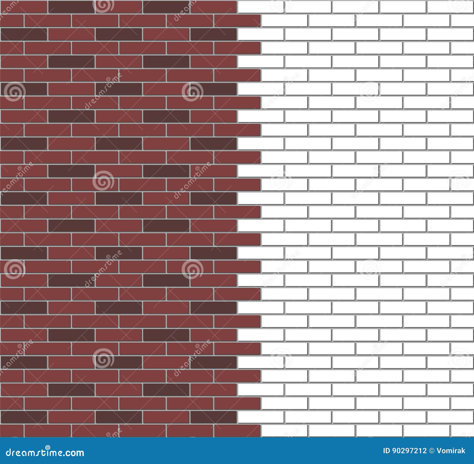 Texture of brickwork stock illustration. Illustration of brick - 90297212