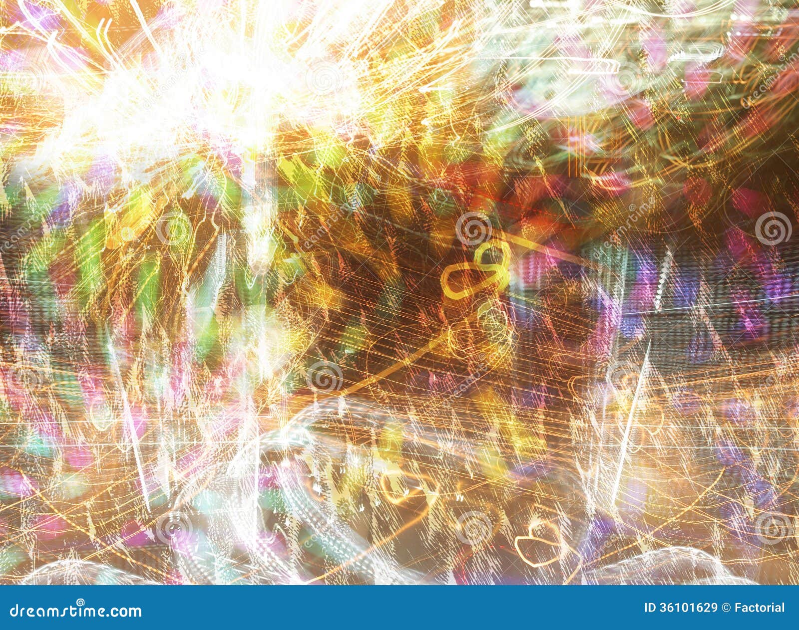 Texture of bright lights stock image. Image of chaotic - 36101629