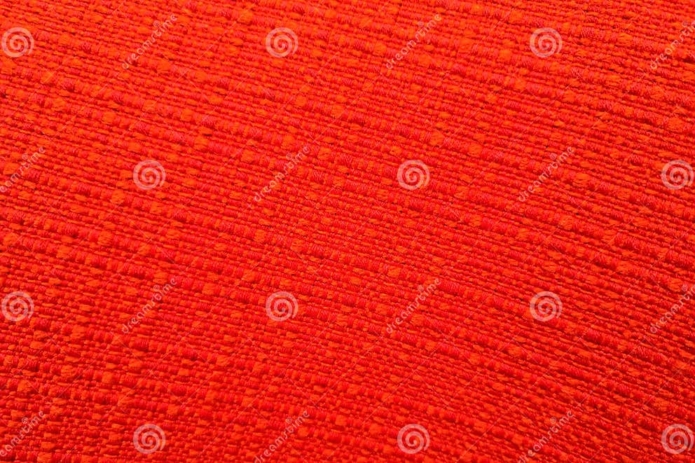 Texture of Bright Red Fabric, Close-up. Background Stock Image - Image ...