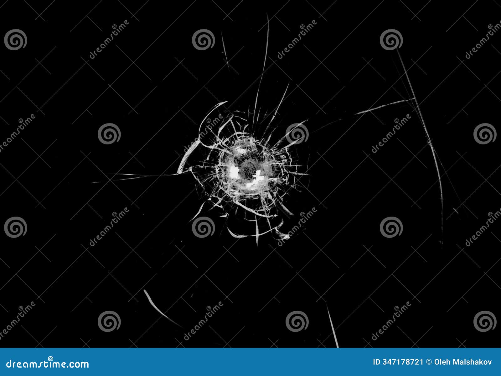 Texture of Broken Glass on a Black Background Stock Image - Image of ...