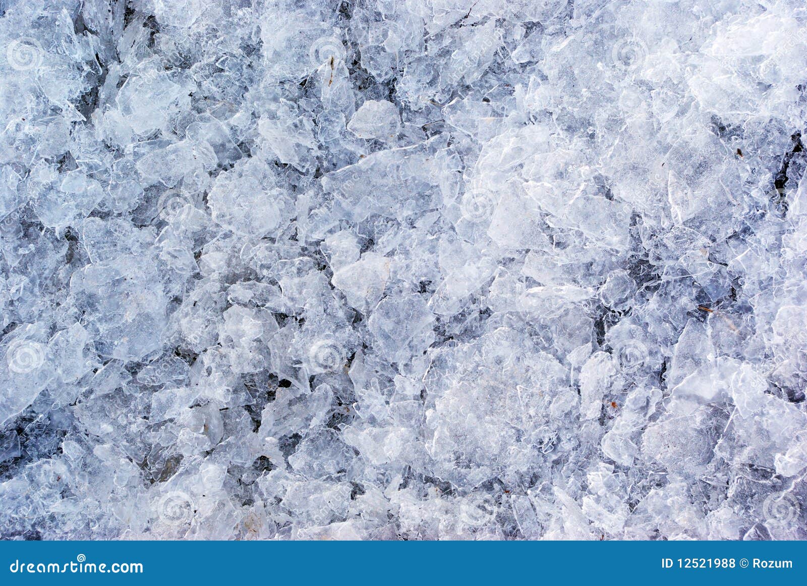 Texture of broken ice stock photo. Image of crystal, grunge - 12521988