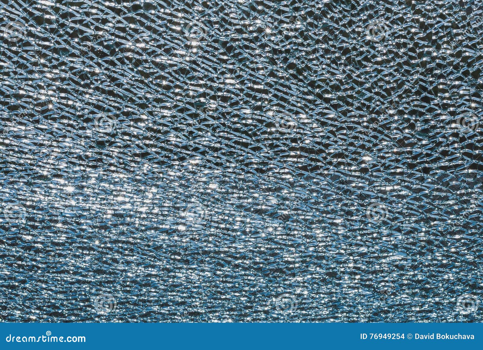 Texture of Broken Safety Glass Stock Photo - Image of accident ...