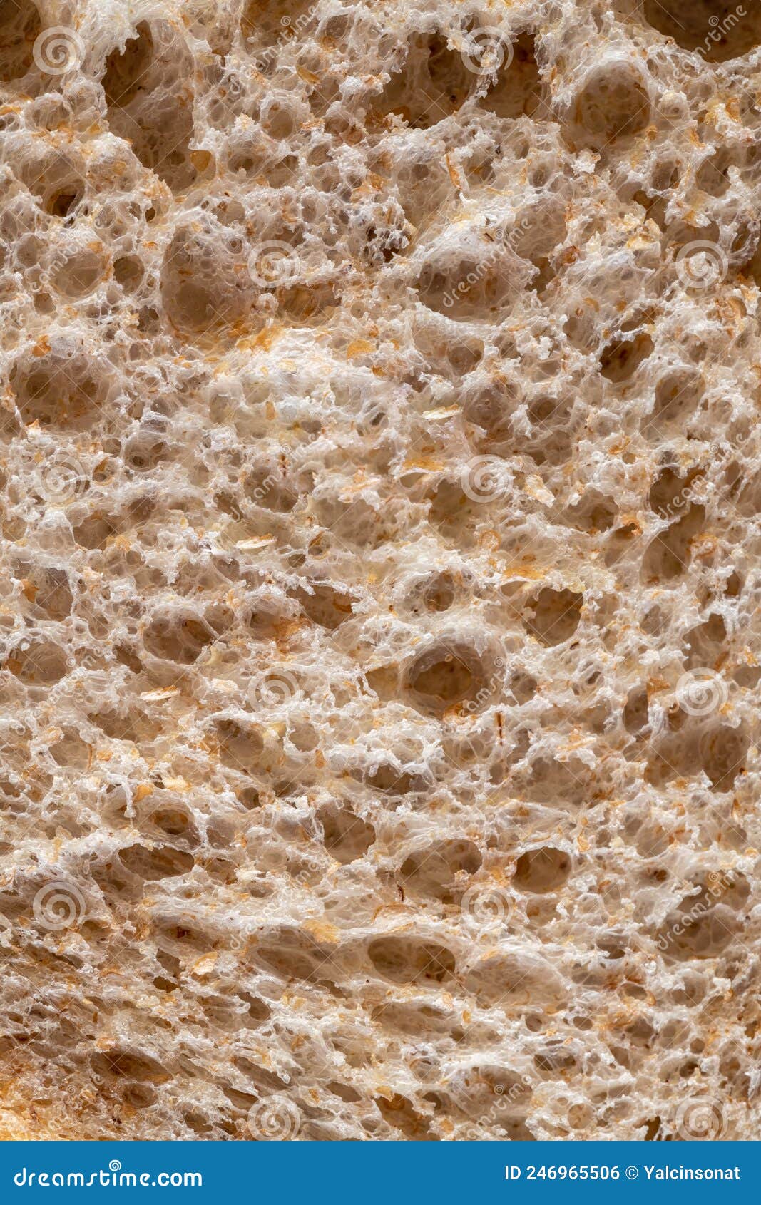 Texture of Brown Bread Baked from Wheat Flour. High Resolution Brown ...