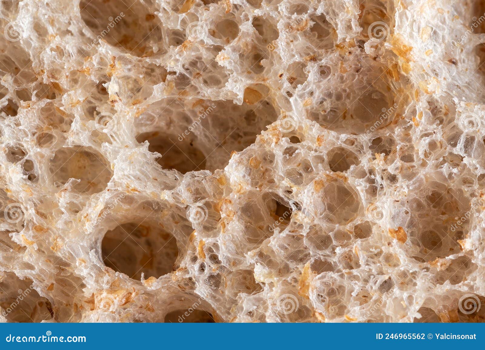 Texture of Brown Bread Baked from Wheat Flour. High Resolution Brown ...