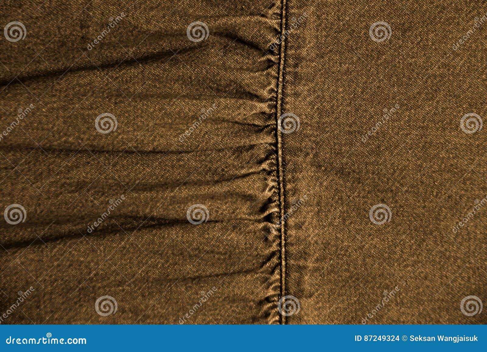 Texture of brown jeans stock photo. Image of fashion - 87249324