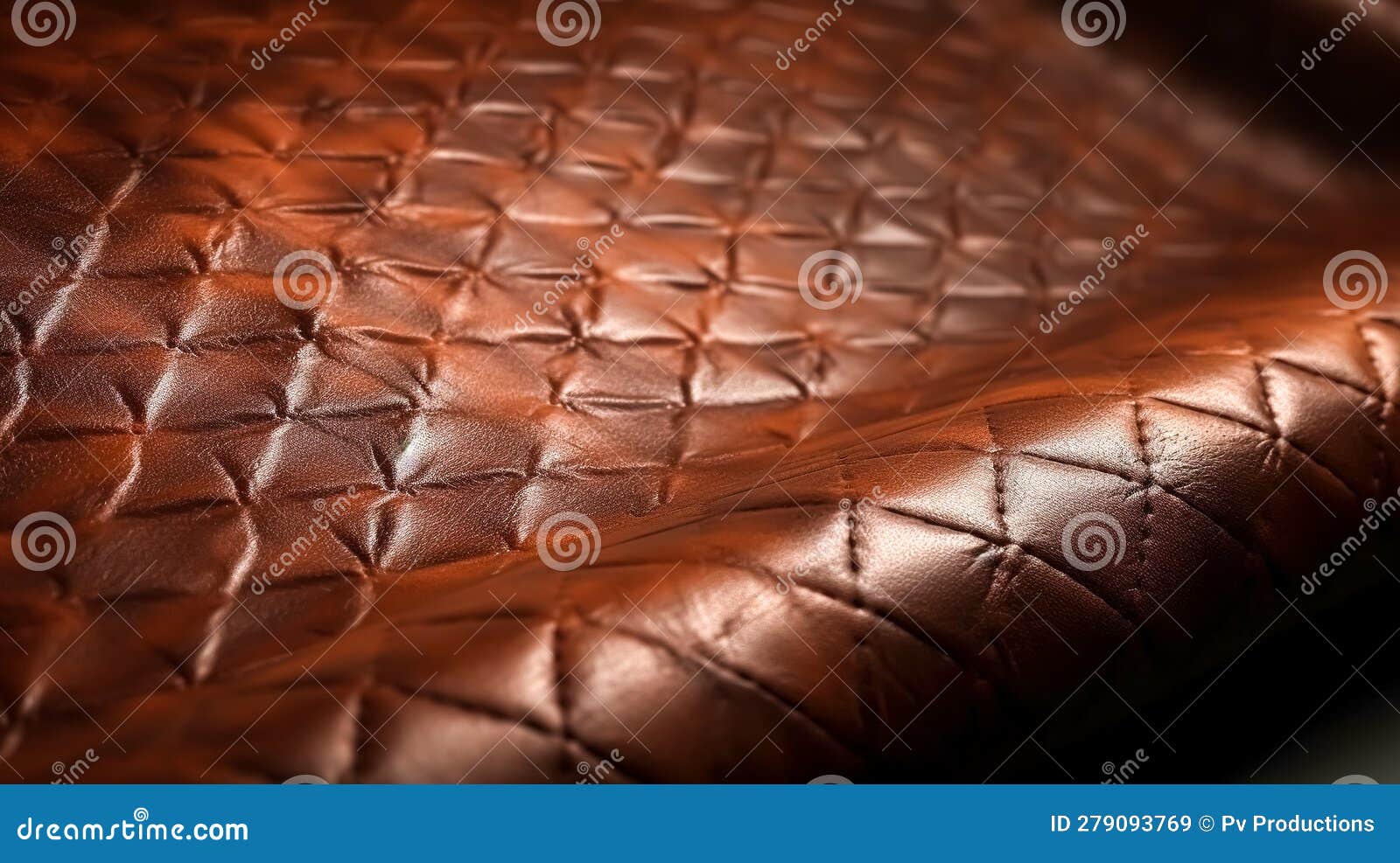Texture of Brown Leather for Furniture, Generative AI. Stock ...