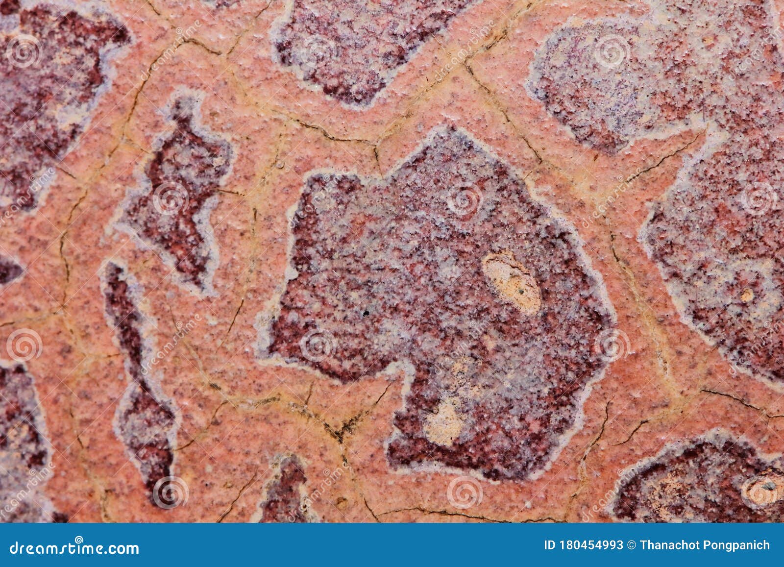 Texture of Brown Mable in Macro for Background Stock Image - Image of ...