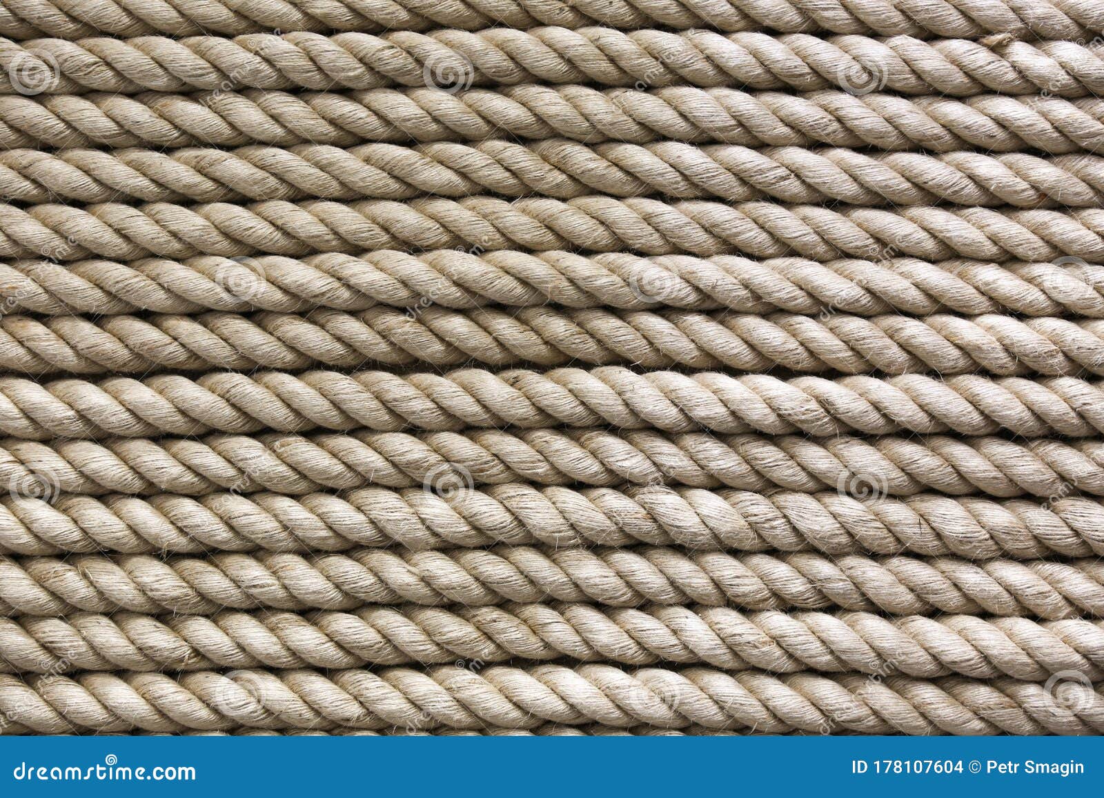 Texture of Brown Nautical Rope Stock Photo - Image of texture, textured ...