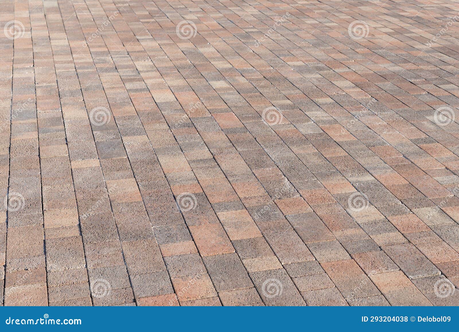 Texture of Brown Paving Slabs on the Street, Background. Stock Photo ...