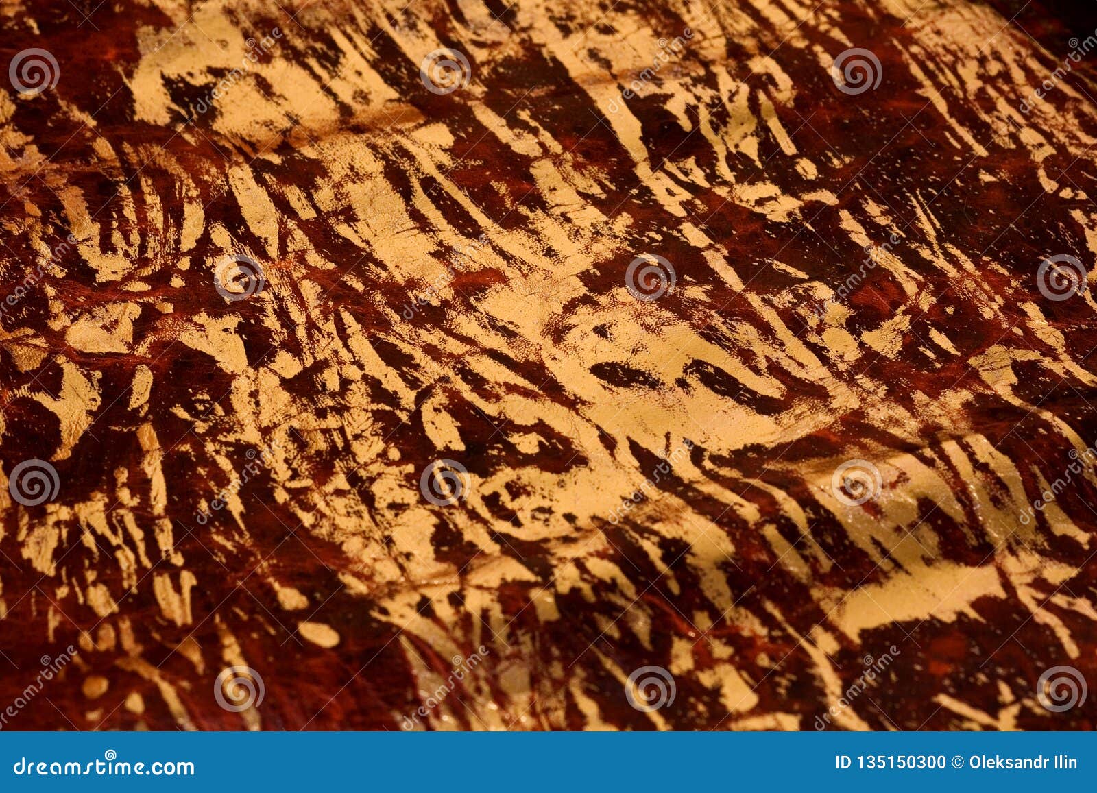 Texture of Brown Red and Gold Leather Stock Photo - Image of backdrop ...