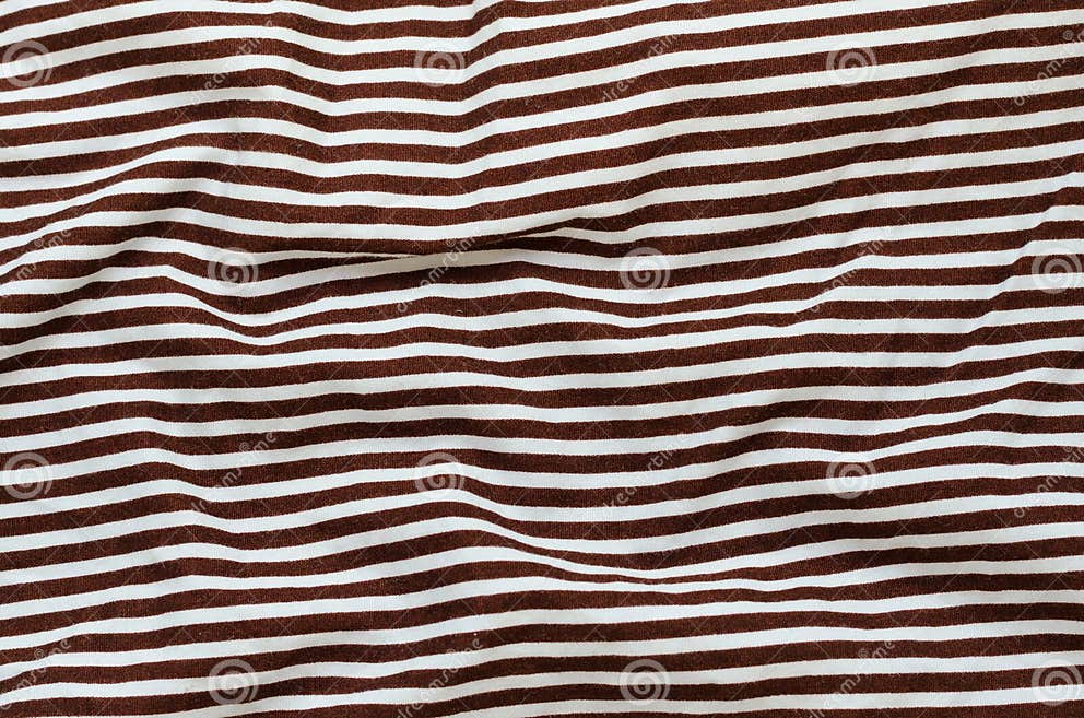 Texture of Brown Striped Fabric. Stock Image - Image of brown, closeup ...