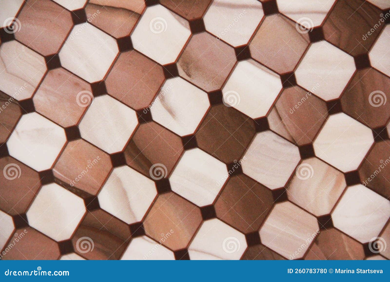 Texture of Brown Wall Tile with Graphic Pattern Stock Photo - Image of ...