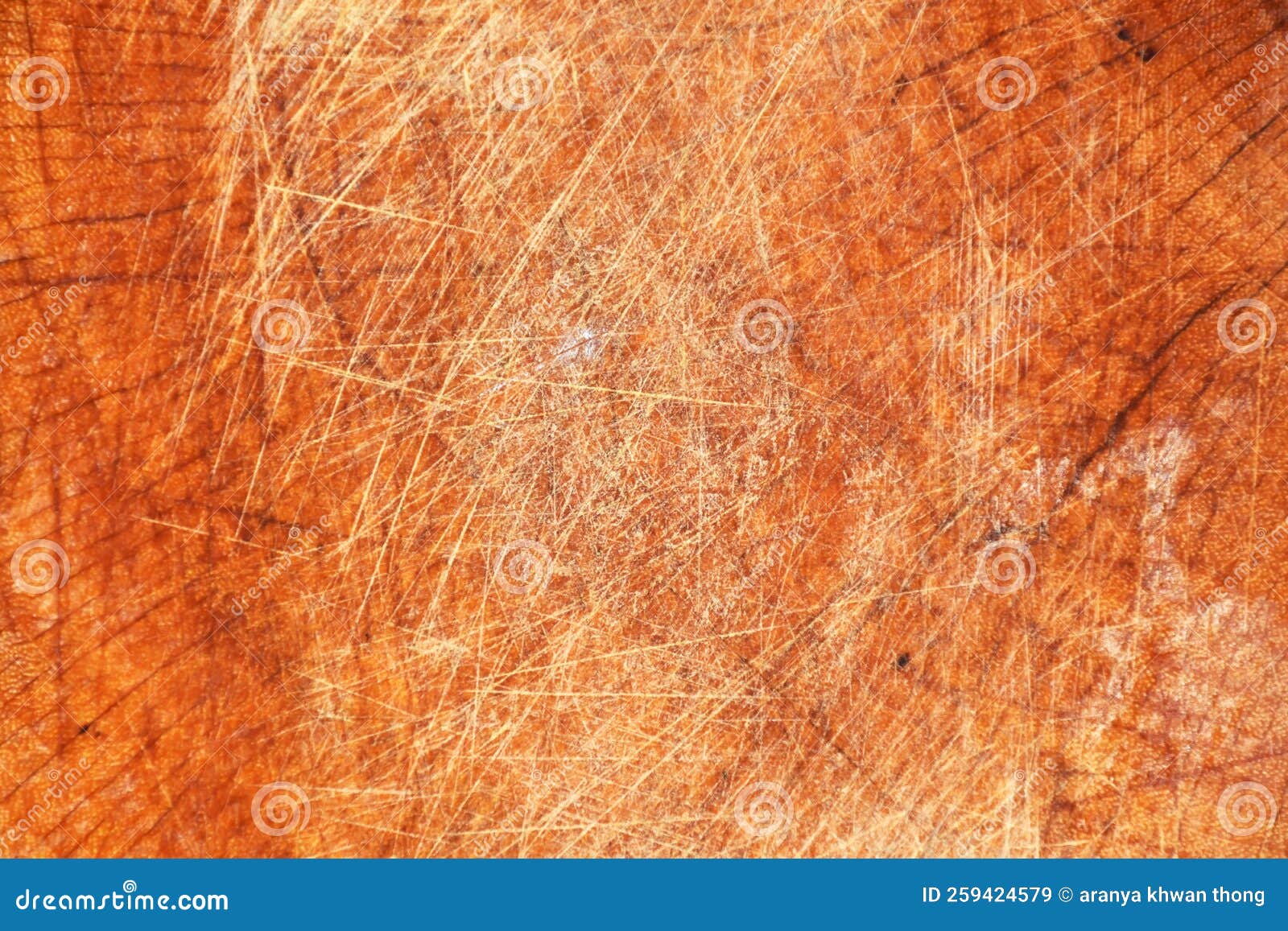 The Texture of the Brown Wood with a Dull White Scratch Fills the Frame ...