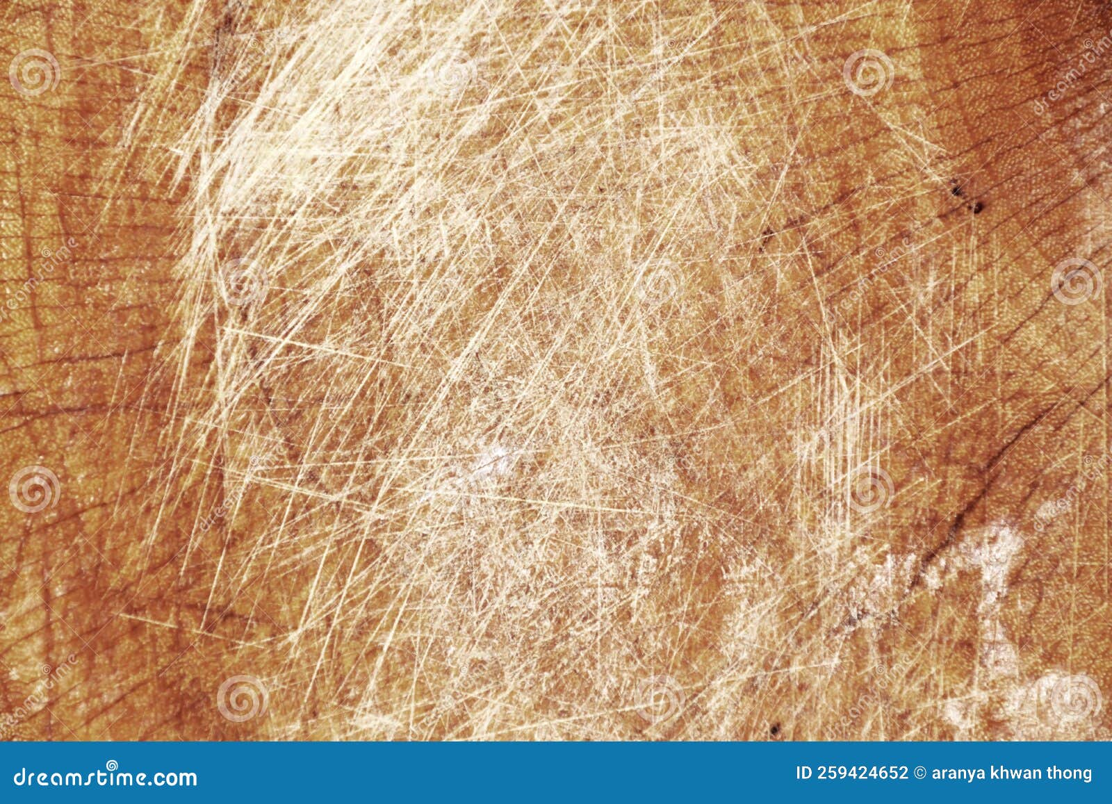 The Texture of the Brown Wood with a Dull White Scratch Fills the Frame ...