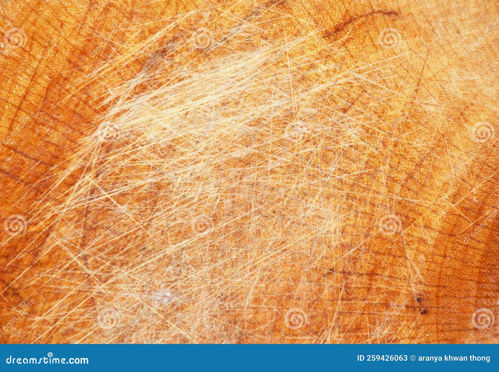 The Texture of the Brown Wood with a Dull White Scratch Fills the Frame ...