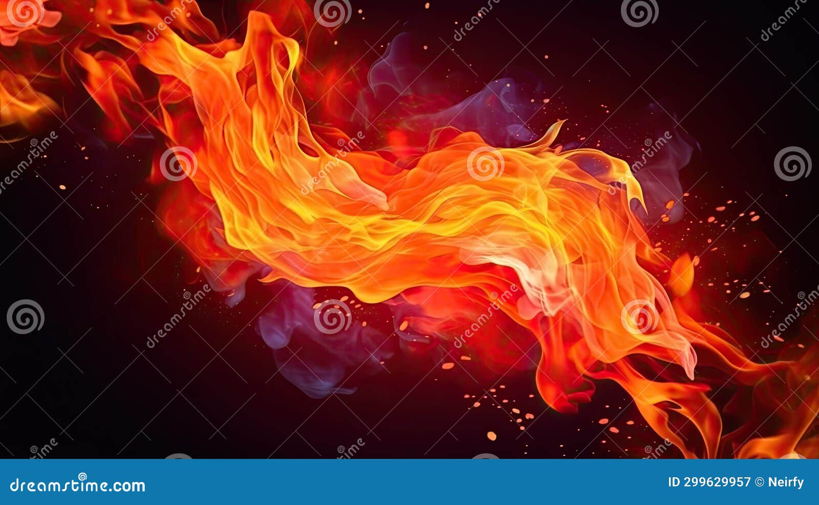 Texture of burning fire stock illustration. Illustration of bonfire ...